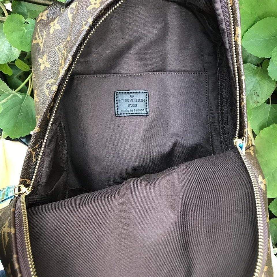Louis Vuitton Coffee Palm Spring Backpack - TheLuxuryTag