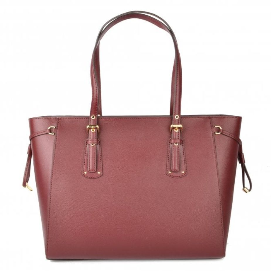 Michael Kors Voyager Maroon Tote Bag - TheLuxuryTag