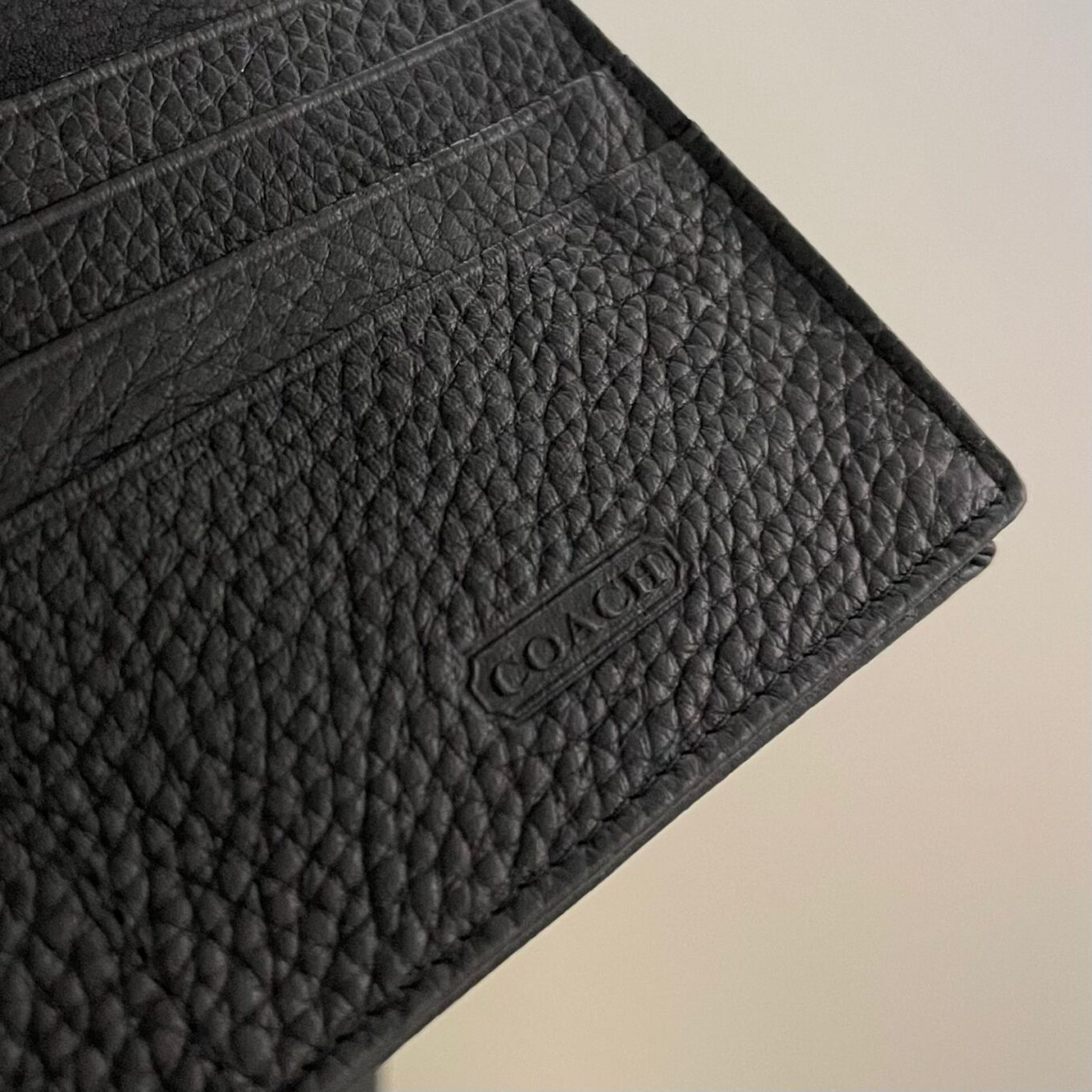 Coach Embossed Leather Unisex Long Wallet - TheLuxuryTag