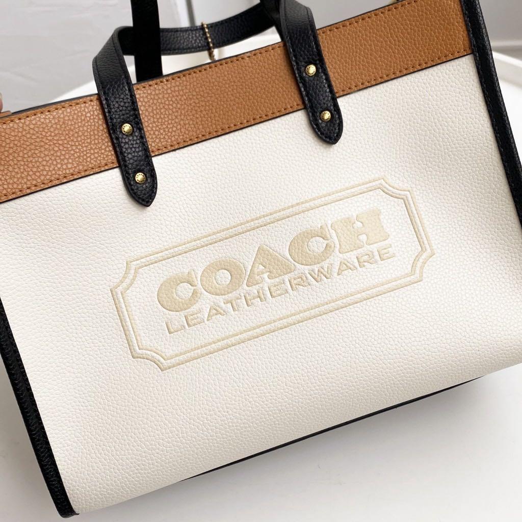 Coach Field Tote 30 Color Block Bag (With Double Box) - TheLuxuryTag