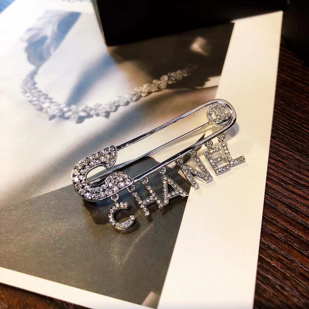 Buy Chanel Pin Diamond Brooch - Online