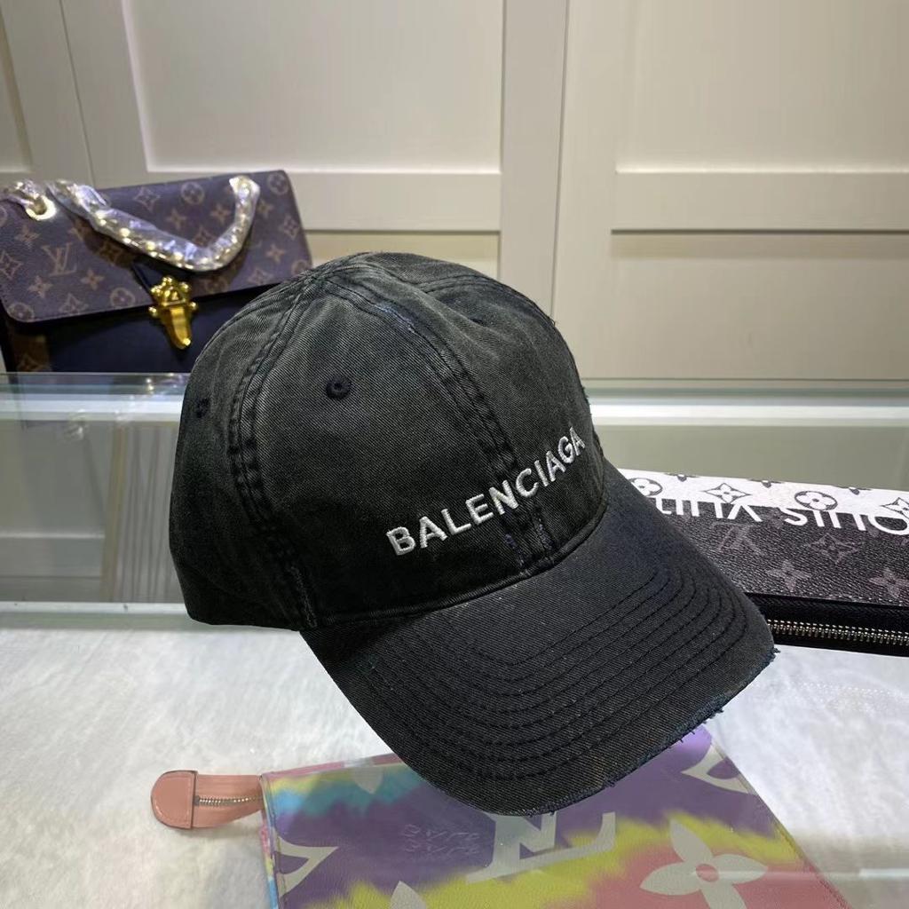 Balenciaga Black Unisex Cap - TheLuxuryTag