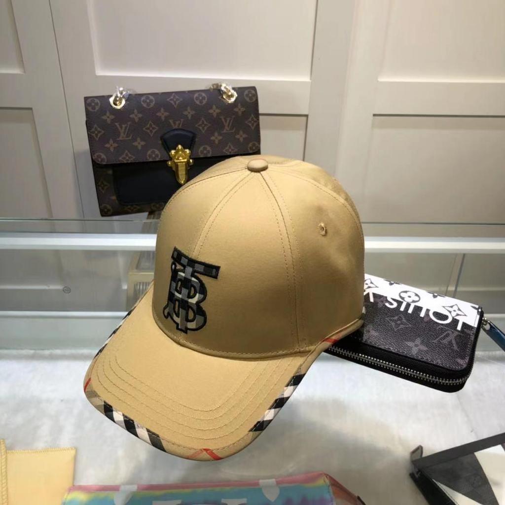Burberry TB Khaki Signature Unisex Cap - TheLuxuryTag