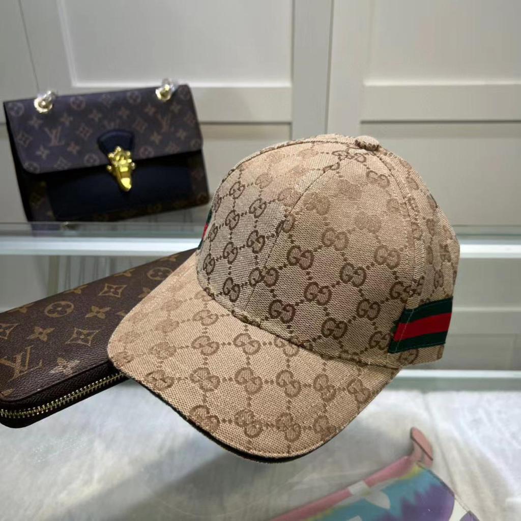 Buy Gucci Monogram Khaki Unisex Cap - Online