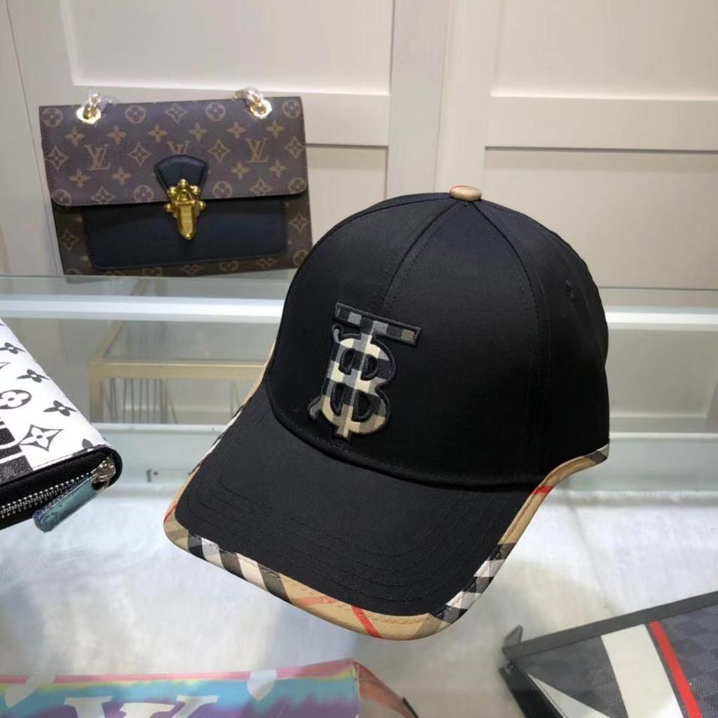 Burberry TB Black Signature Unisex Cap - TheLuxuryTag