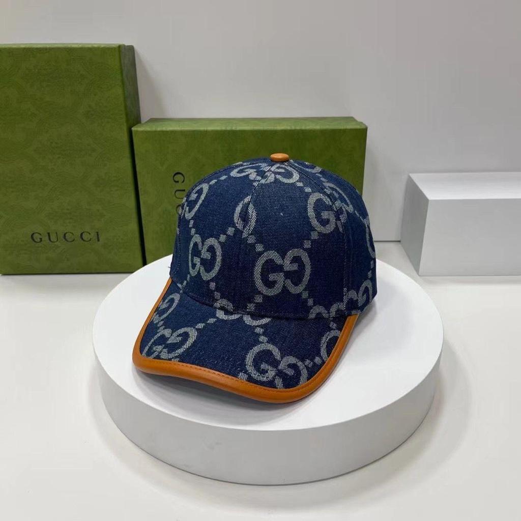 Buy Gucci GG Blue Monogram Unisex Cap - Online
