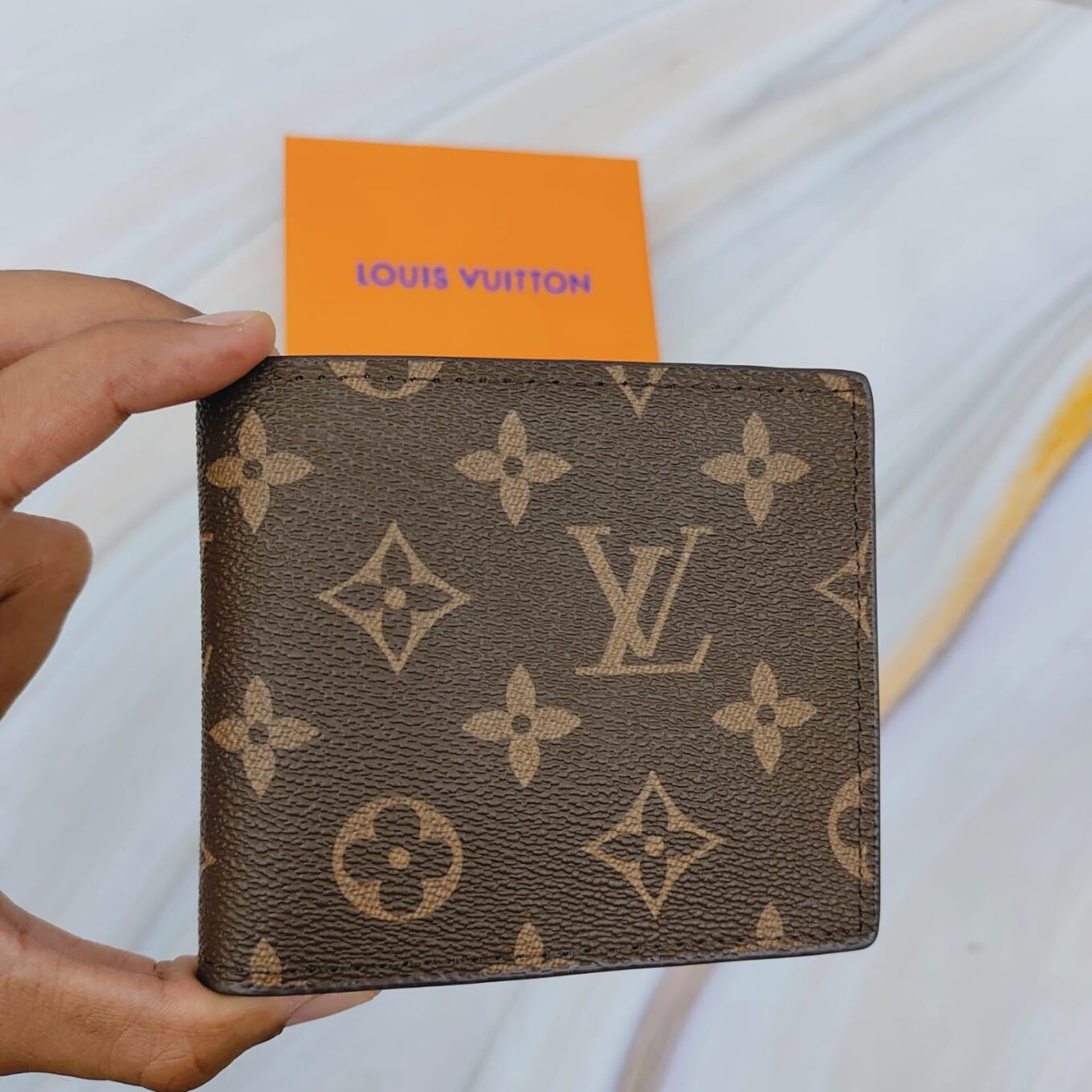 Louis Vuitton Coffee Monogram Men's Wallet - TheLuxuryTag