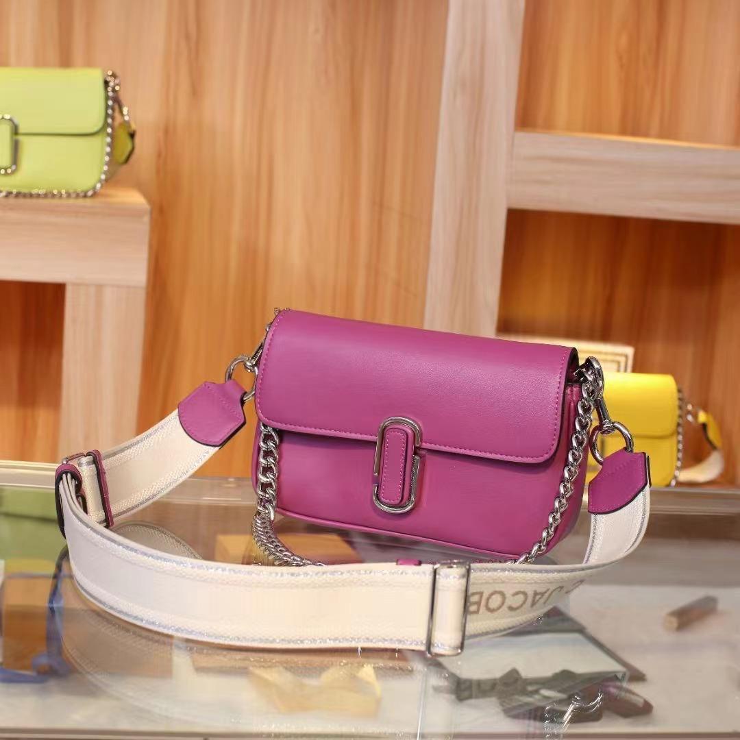 Marc Jacobs The J Marc Plum Mini Shoulder Bag (With Box) - TheLuxuryTag