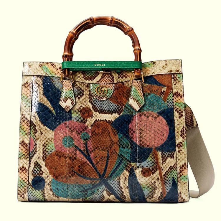 Buy Gucci Diana Python Very Premium Tote Bag (With Box) - Online