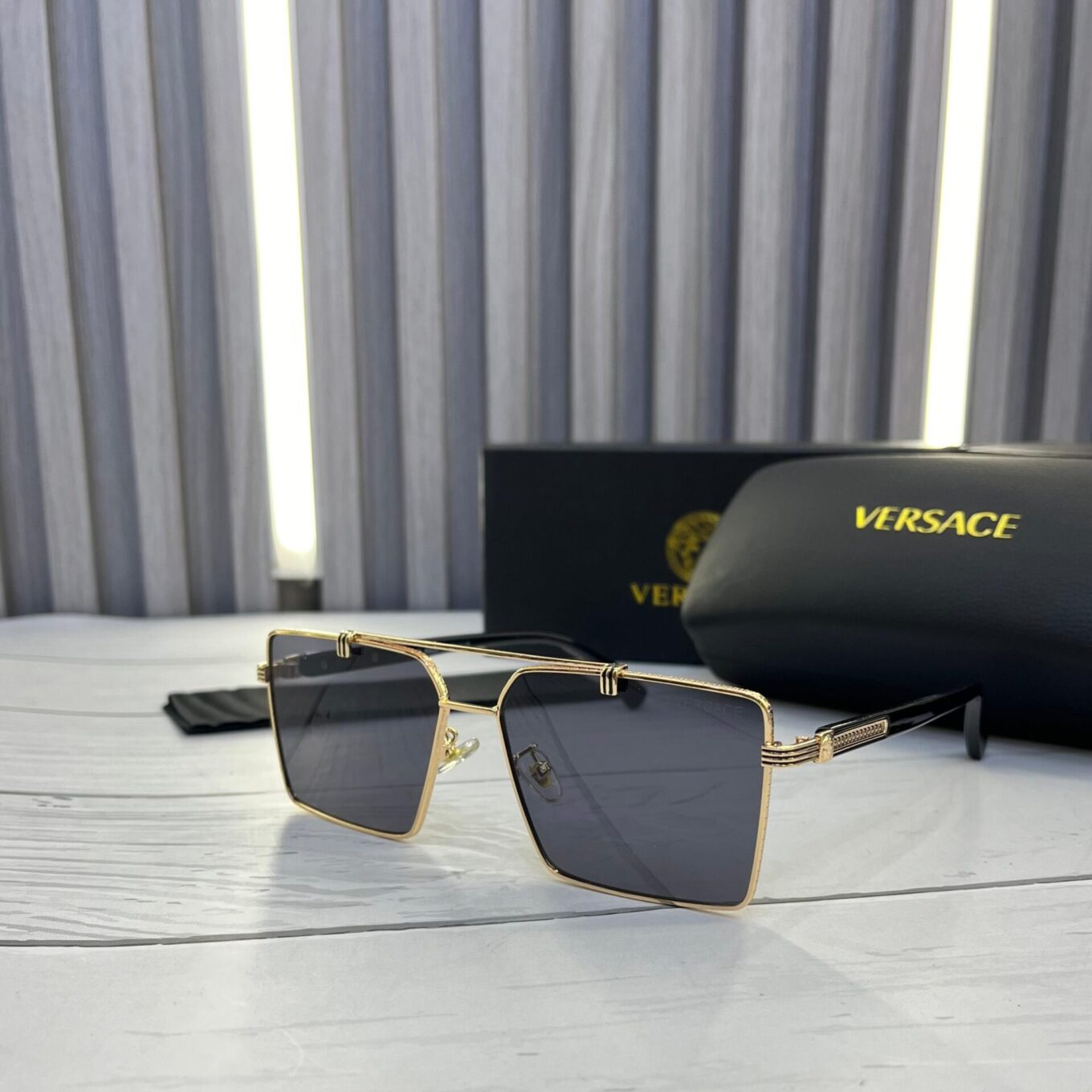 Versace Square Sunglass For Men - TheLuxuryTag