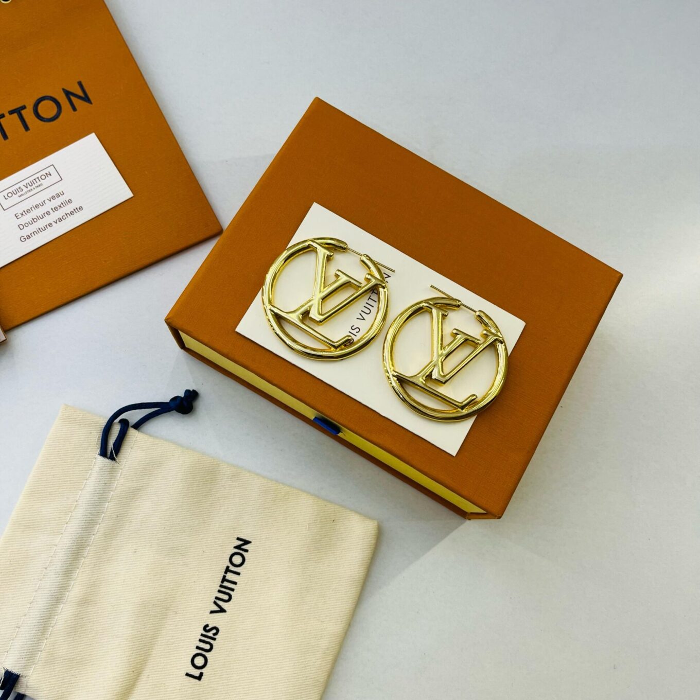 Louis Vuitton Hoop Earring - TheLuxuryTag