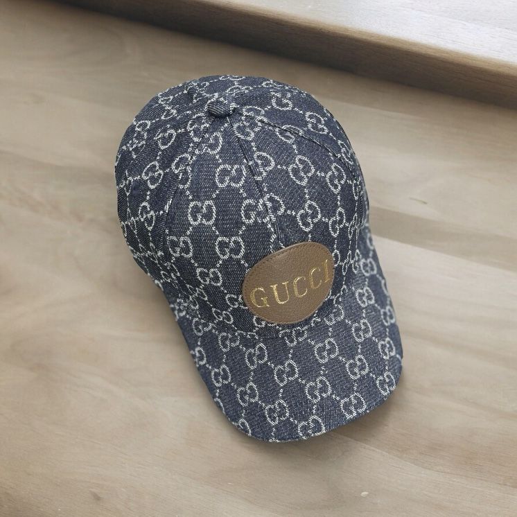 Gucci GG Dark Blue Baseball Cap - TheLuxuryTag