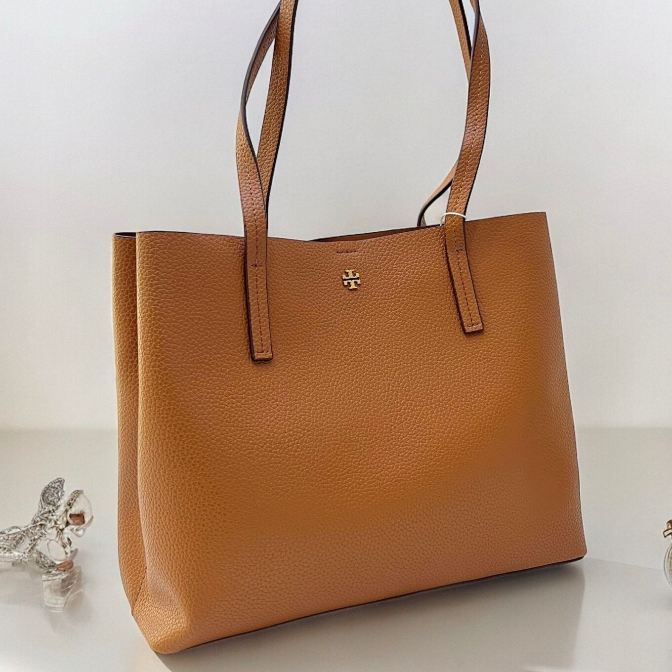 Buy Tory Burch Blake Brown Tote - Online