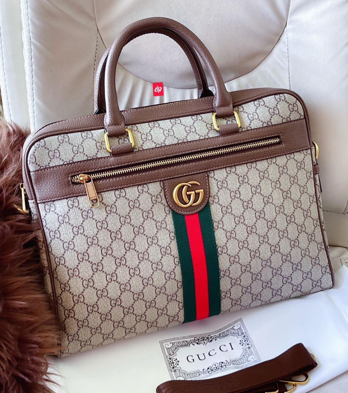 Gucci GG Ophidia Laptop Bag - TheLuxuryTag