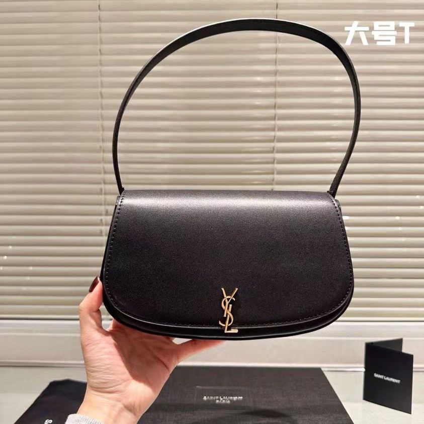 YSL Voltaire Black Color Premium Shoulder Bag (With Box) - TheLuxuryTag