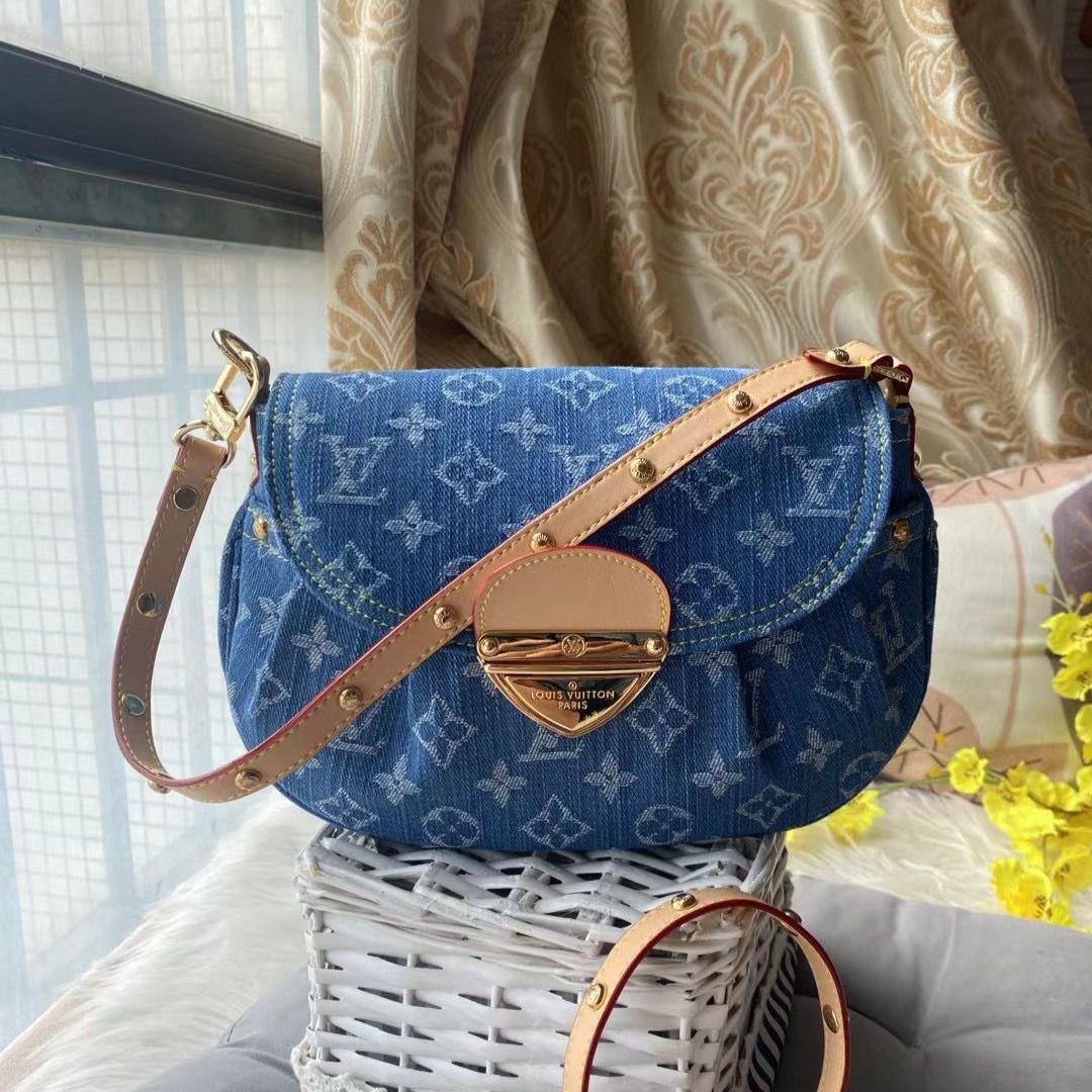 Louis Vuitton Sunset Denim Sling Bag (With Box) - TheLuxuryTag