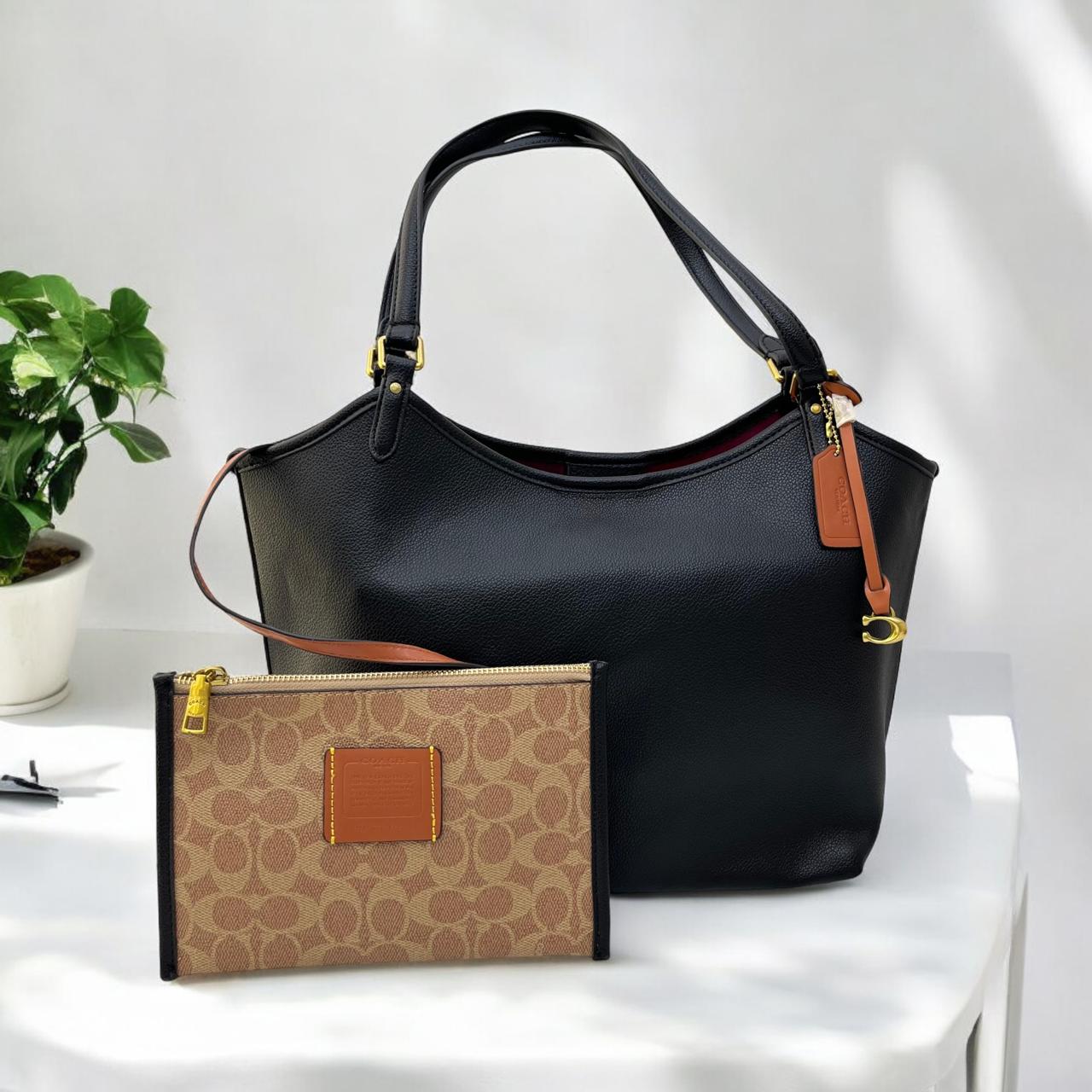 Coach Black Day Tote Bag - TheLuxuryTag