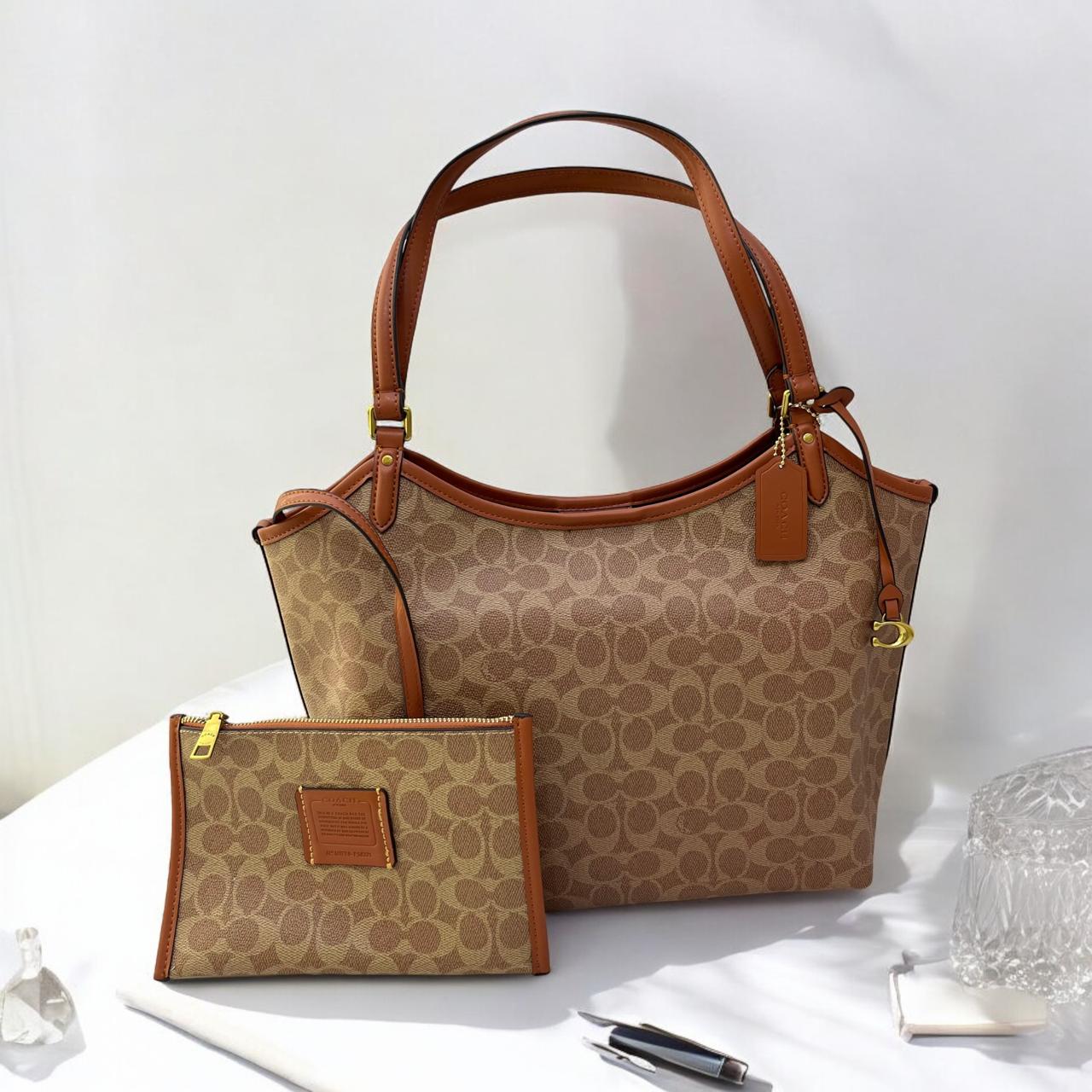 Coach Apricot Day Tote Bag - TheLuxuryTag