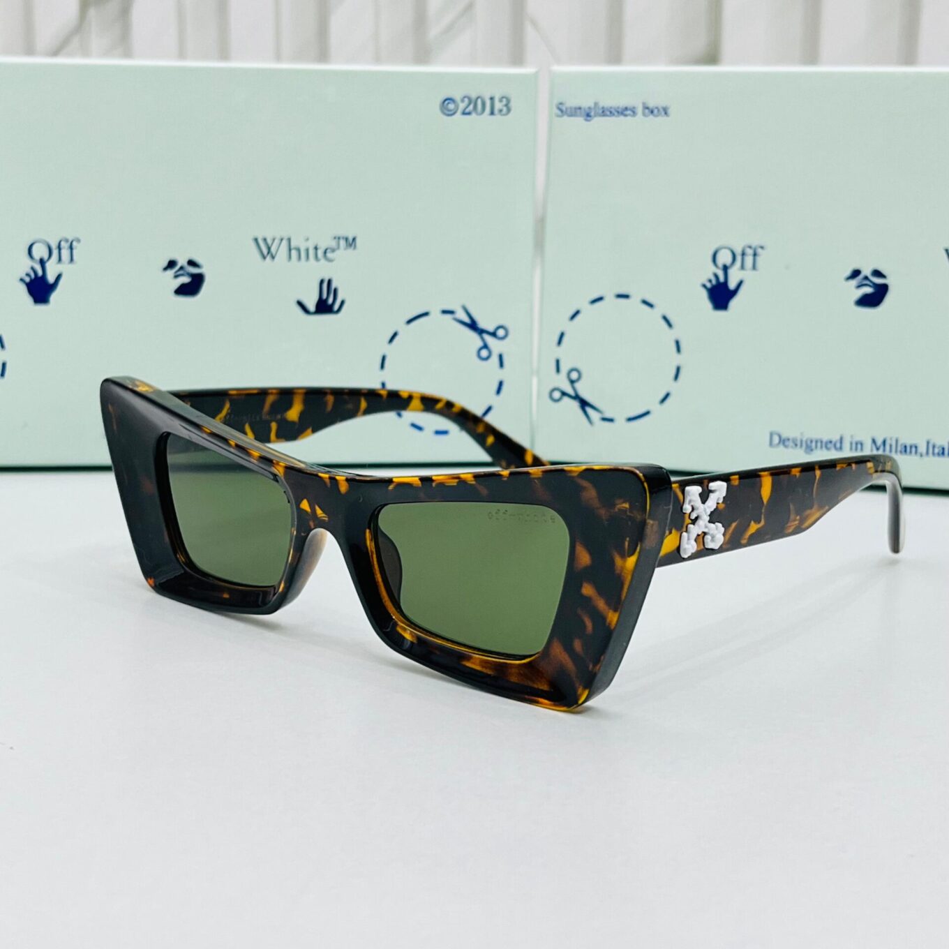 Buy Offwhite Brown Women Sunglass - Online