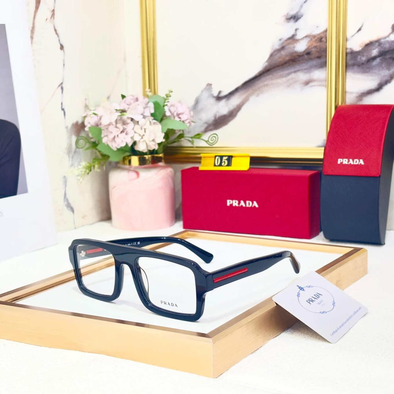 Prada Men Optical Frame - TheLuxuryTag
