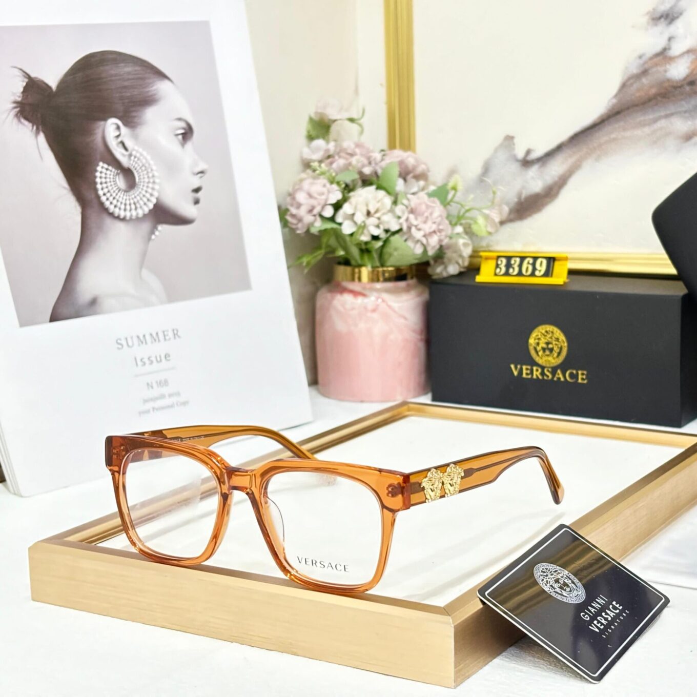 Versace Unisex Optical Frame - TheLuxuryTag