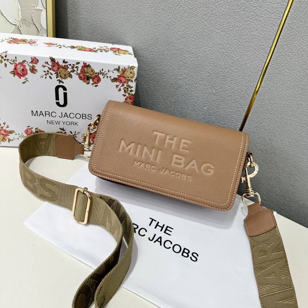Marc Jacobs Khaki The Mini Bag (With Box) - TheLuxuryTag