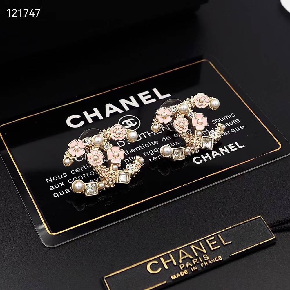 Chanel Flower Golden Earring - TheLuxuryTag