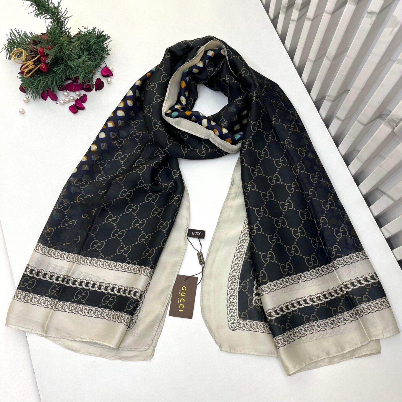 Gucci Silk Stole - TheLuxuryTag