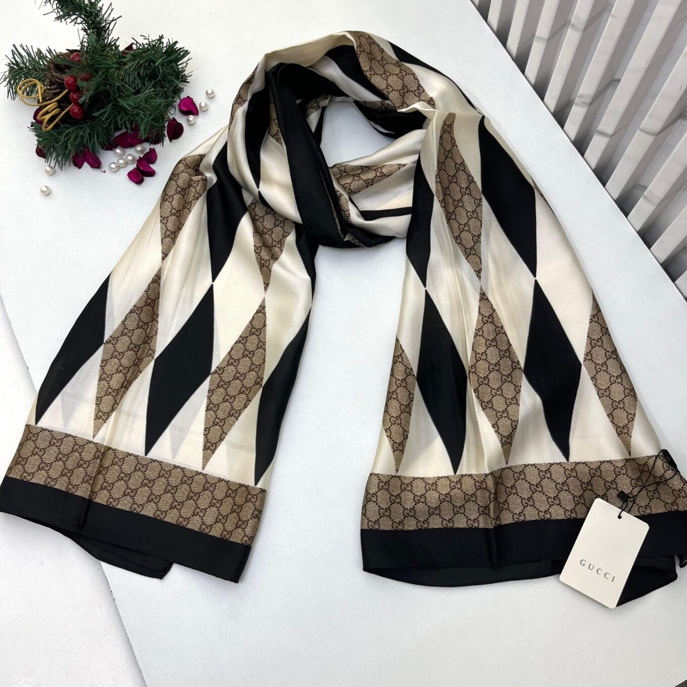 Gucci Silk Stole - TheLuxuryTag