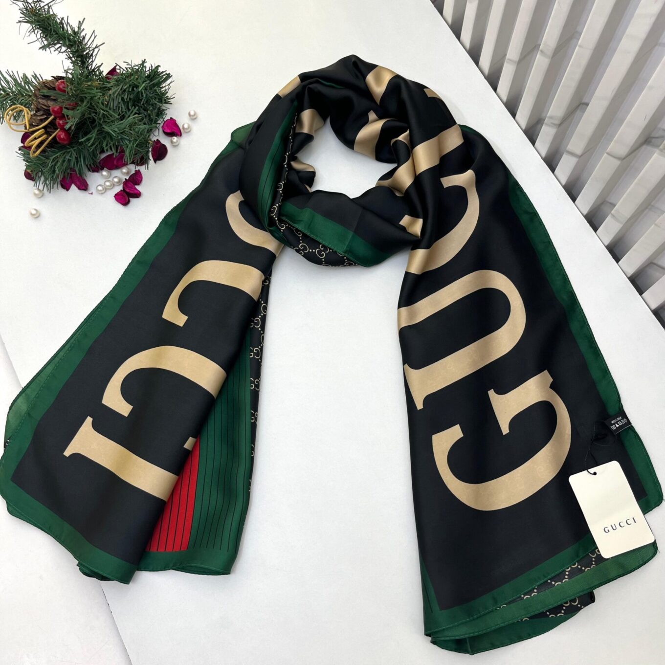 Gucci Silk Stole - TheLuxuryTag