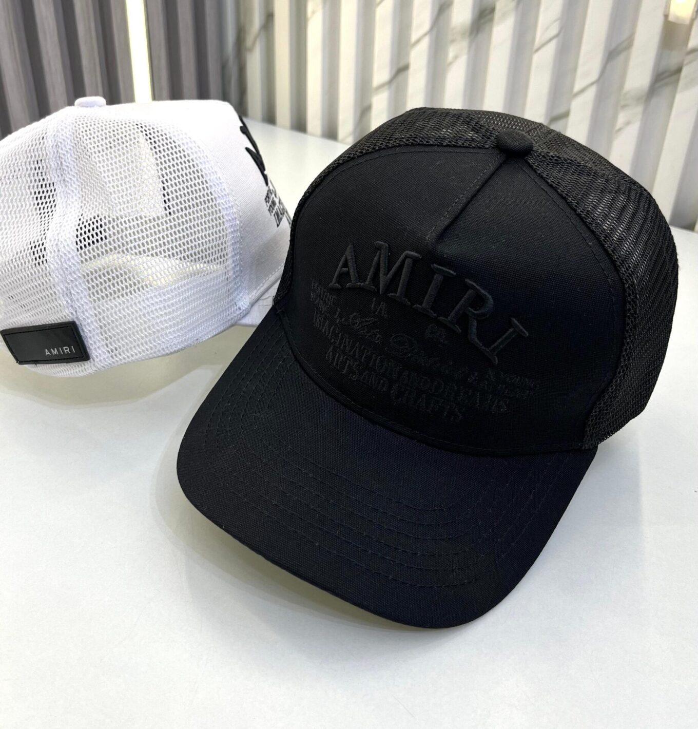 Amiri All Black Baseball Cap - TheLuxuryTag