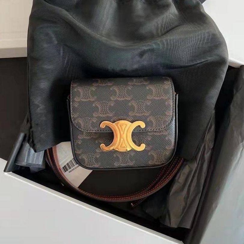 Celine Mini Claude Monogram Sling Bag (With Box) - TheLuxuryTag