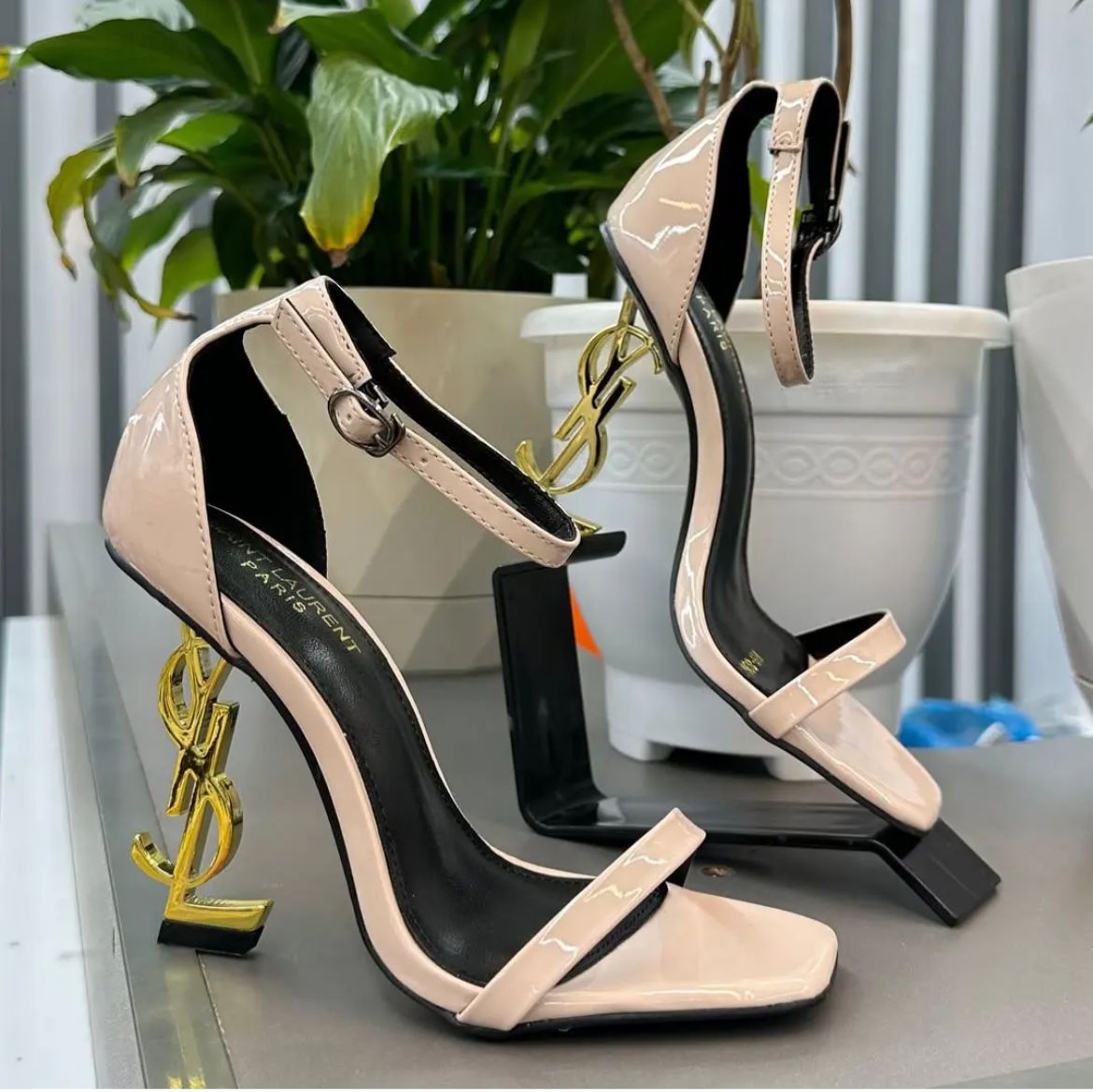 Ysl Opyum Beige Heel - TheLuxuryTag